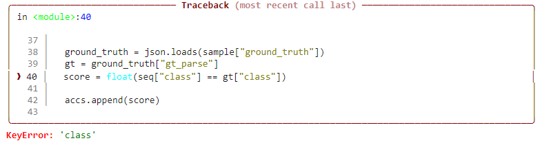 Finetuning Donut throws KeyError · Issue #349 · NielsRogge/Transformers-Tutorials · GitHub