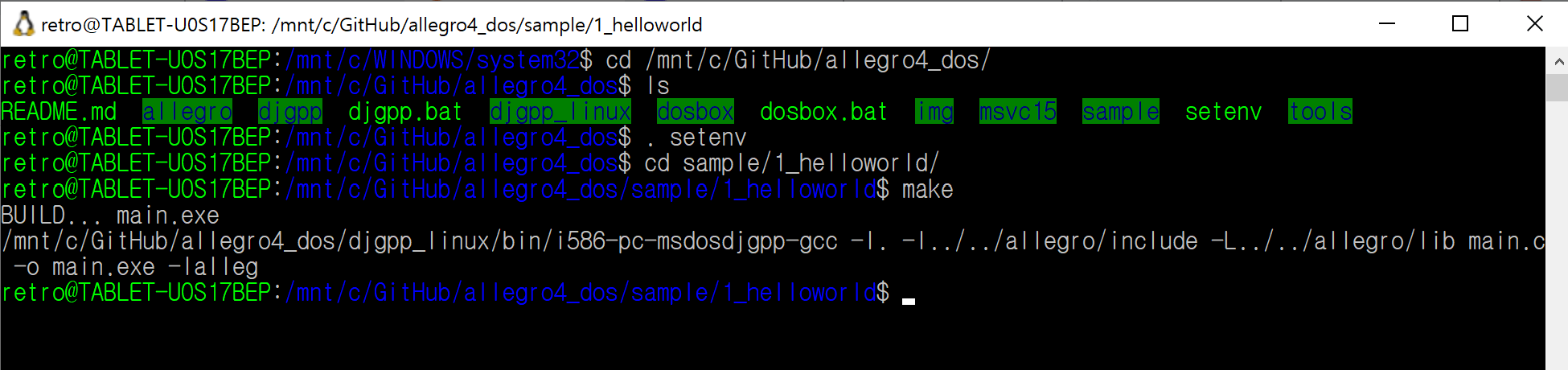 On Windows, how can I build the .a library file? I can only make .lib and .dll through VS ...