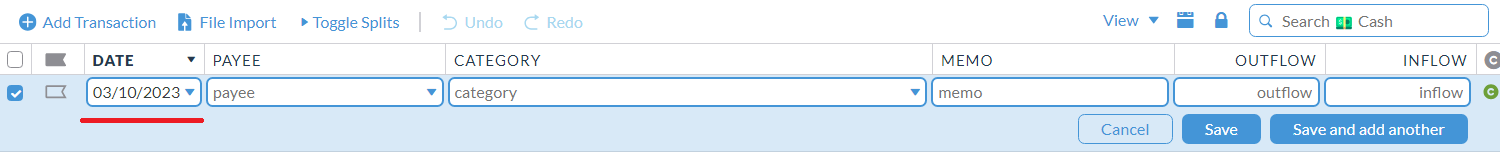 Feature Request Adding Timestamp To Transactions · Issue 3247 · Toolkit For Ynabtoolkit