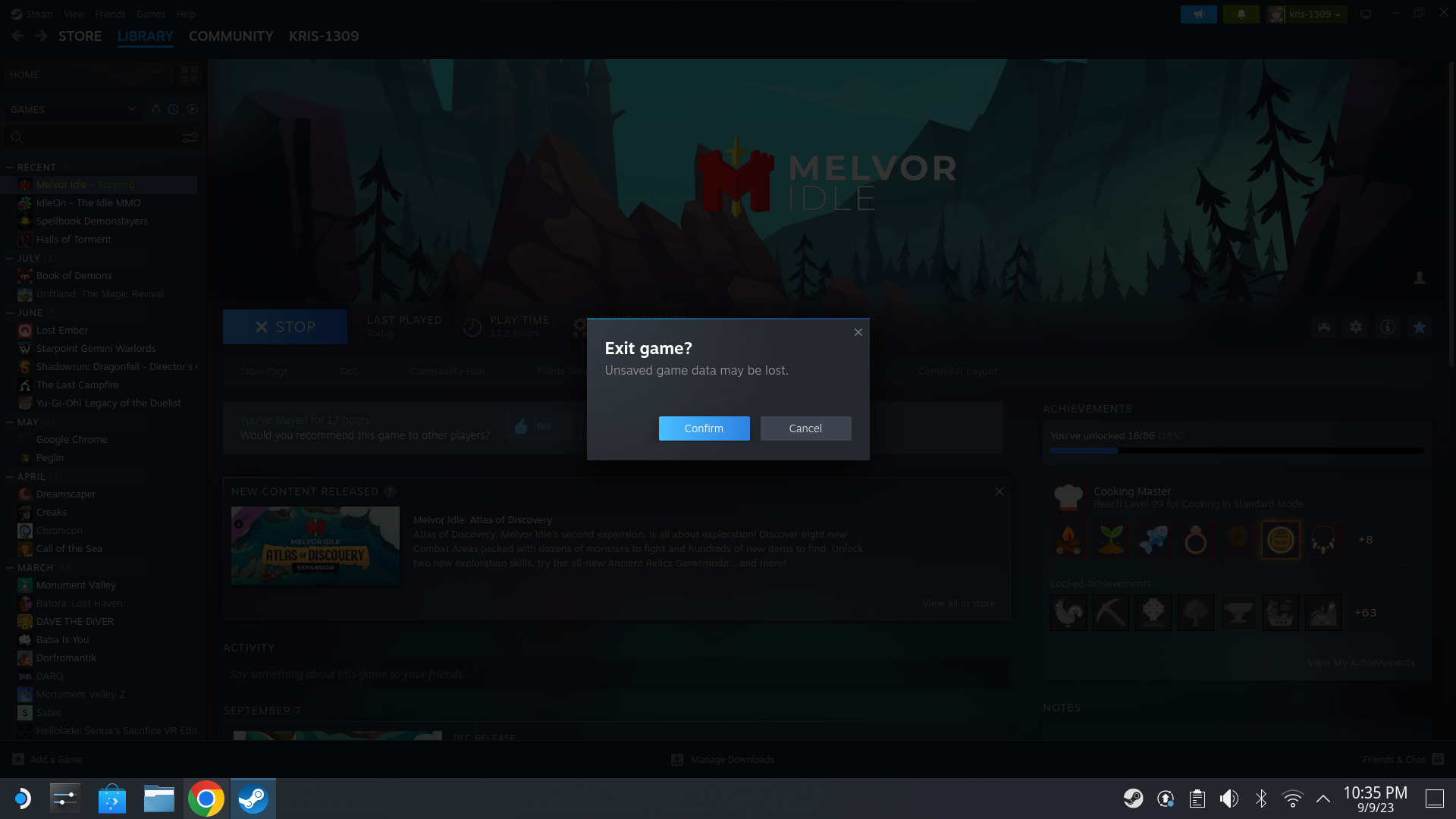 [Bug]: The game does not launch anymore on steam in steamdeck · Issue #3615 · MelvorIdle ...