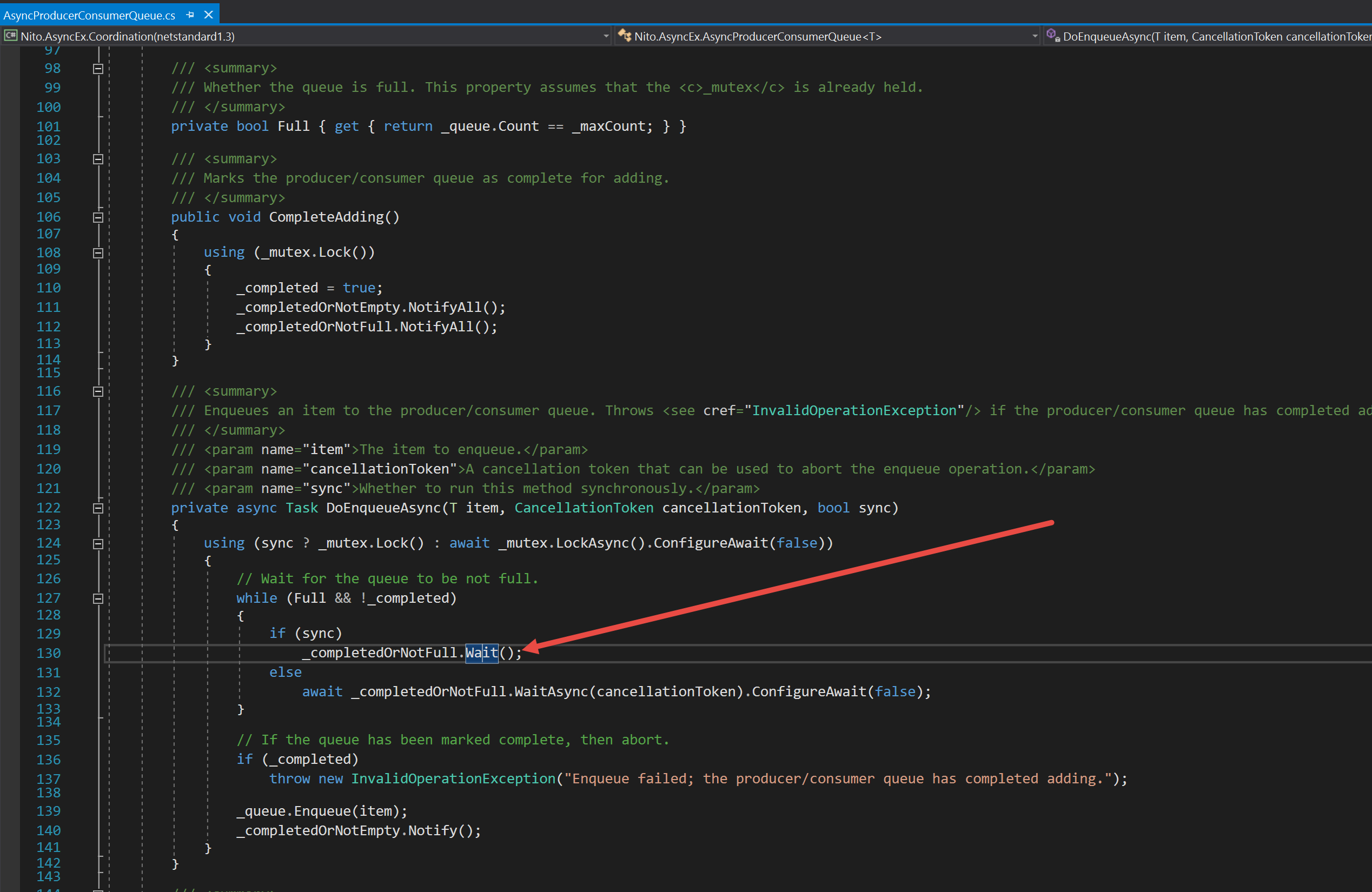 Ooops - cancellation token is missing · Issue #150 · StephenCleary ...