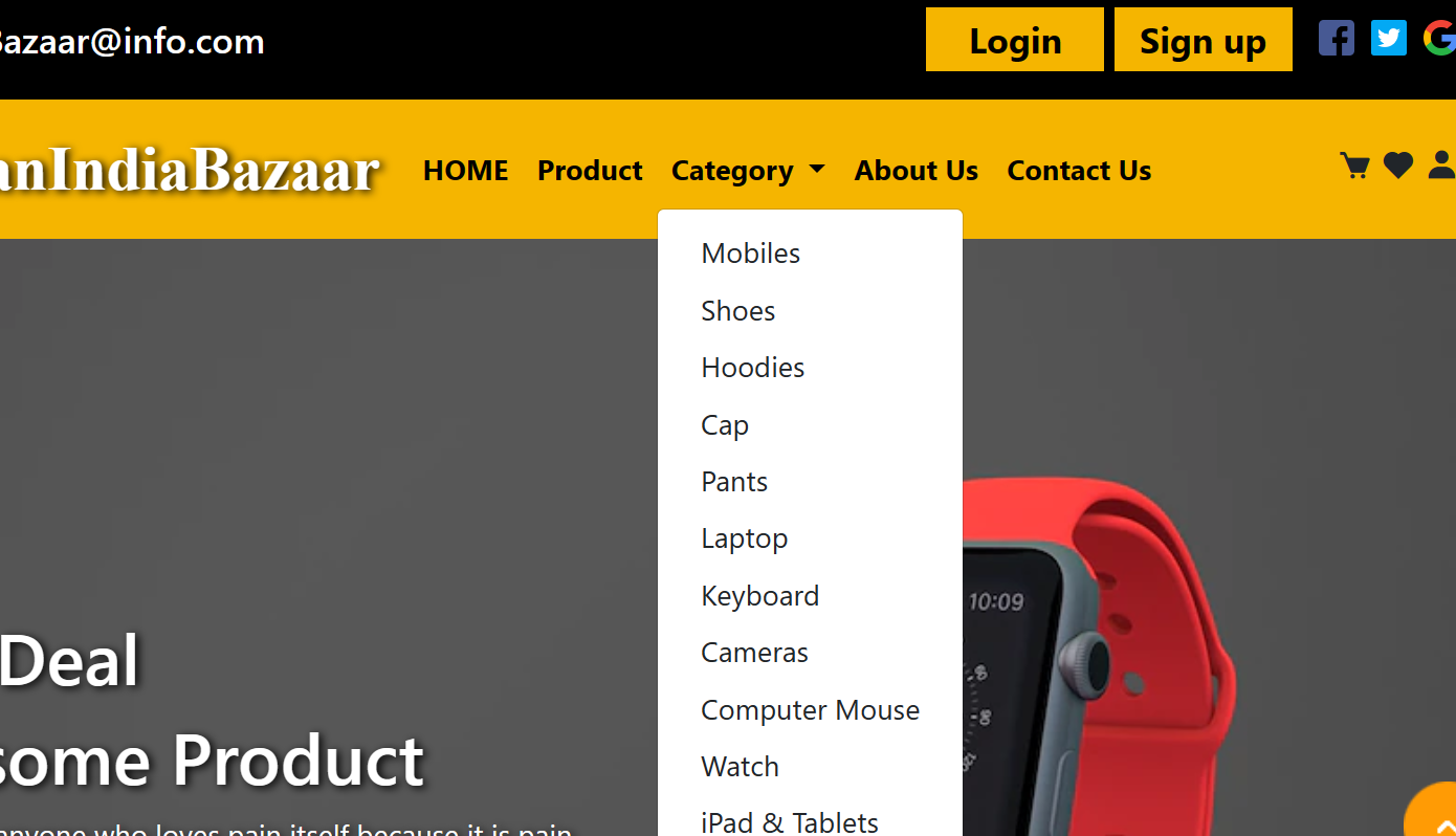 Github Riteshh07 E Commerce Website Using Bootstrap Please