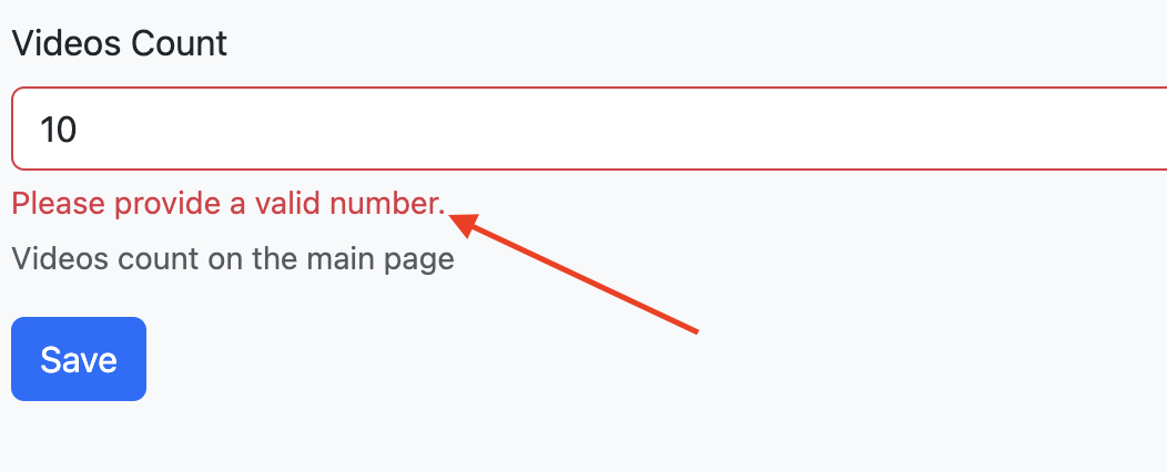 Handle Validation Errors On Settings Page · Issue 37 · Kubestaffgolearn · Github