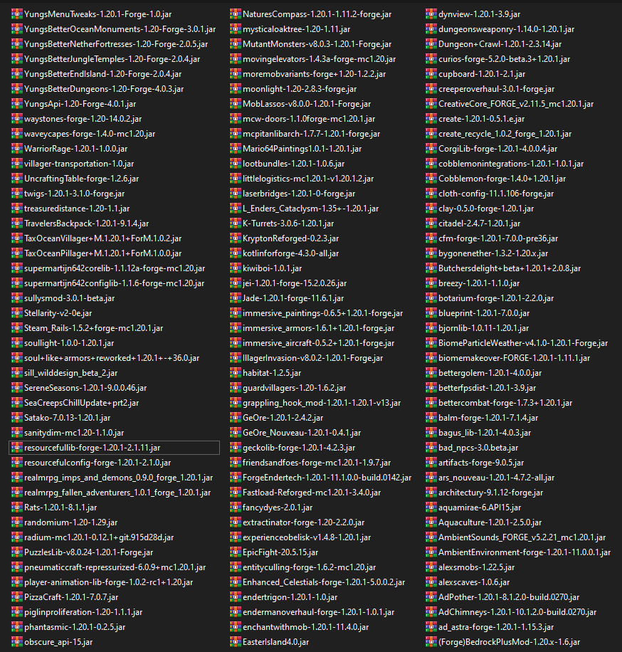 Biomes aren't spawning not even with citadel 2.4.7 · Issue #414 · AlexModGuy/AlexsCaves · GitHub