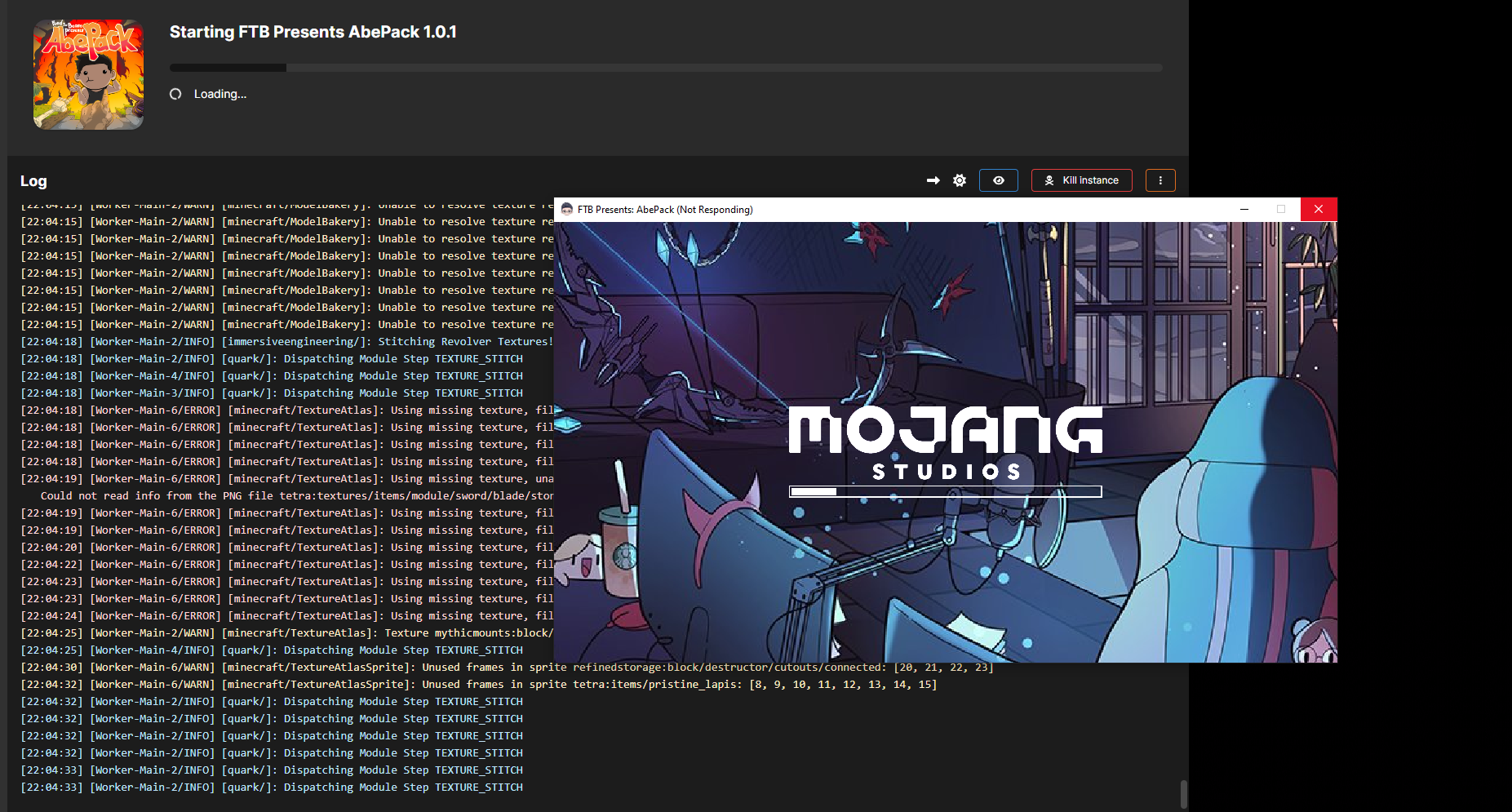 [Bug]: My Mod freezes when i try to boot it up · Issue #3881 · FTBTeam/FTB-Modpack-Issues · GitHub