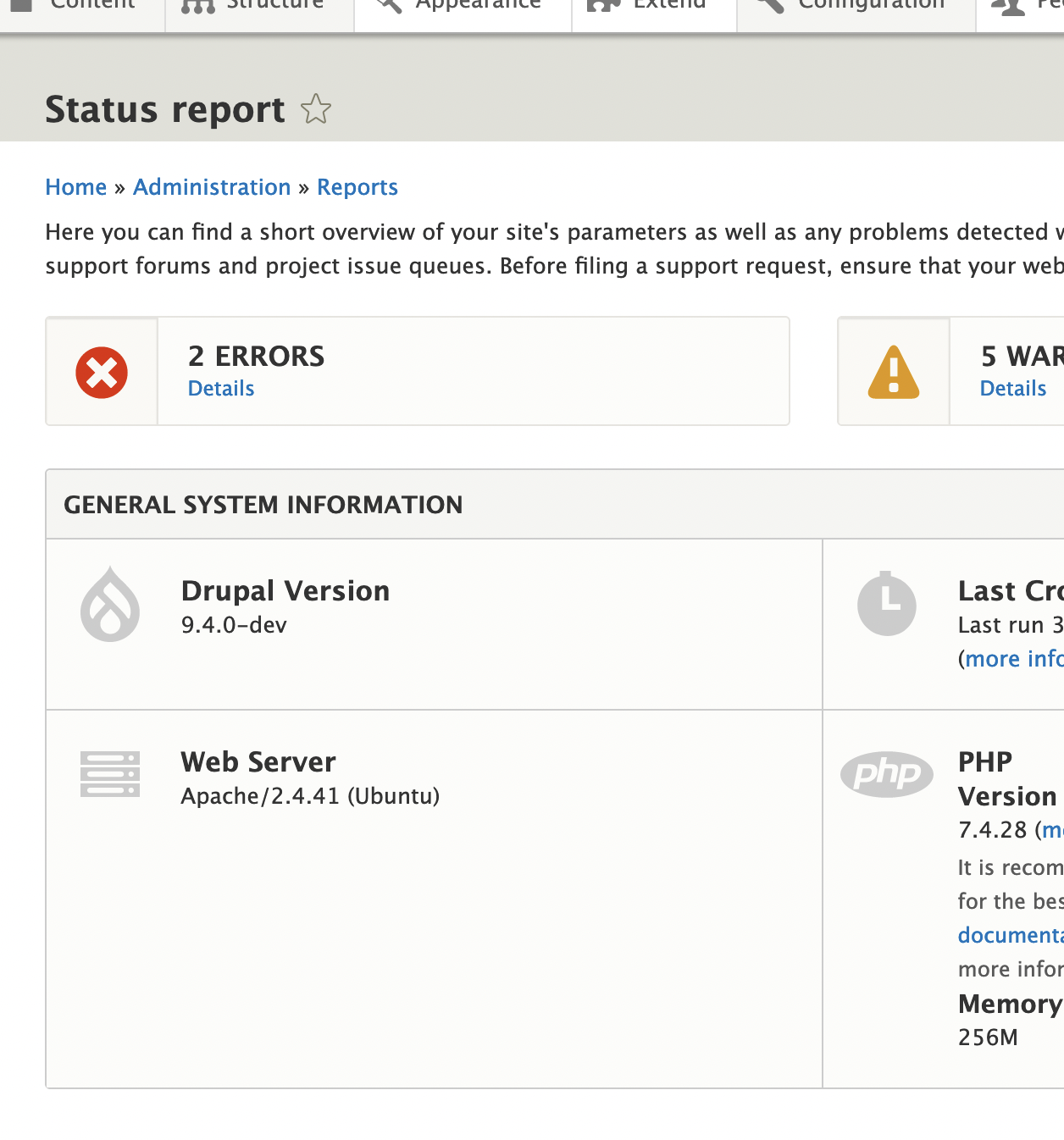 Standard install, installs development version of druapl · Issue #213 · Islandora-Devops ...