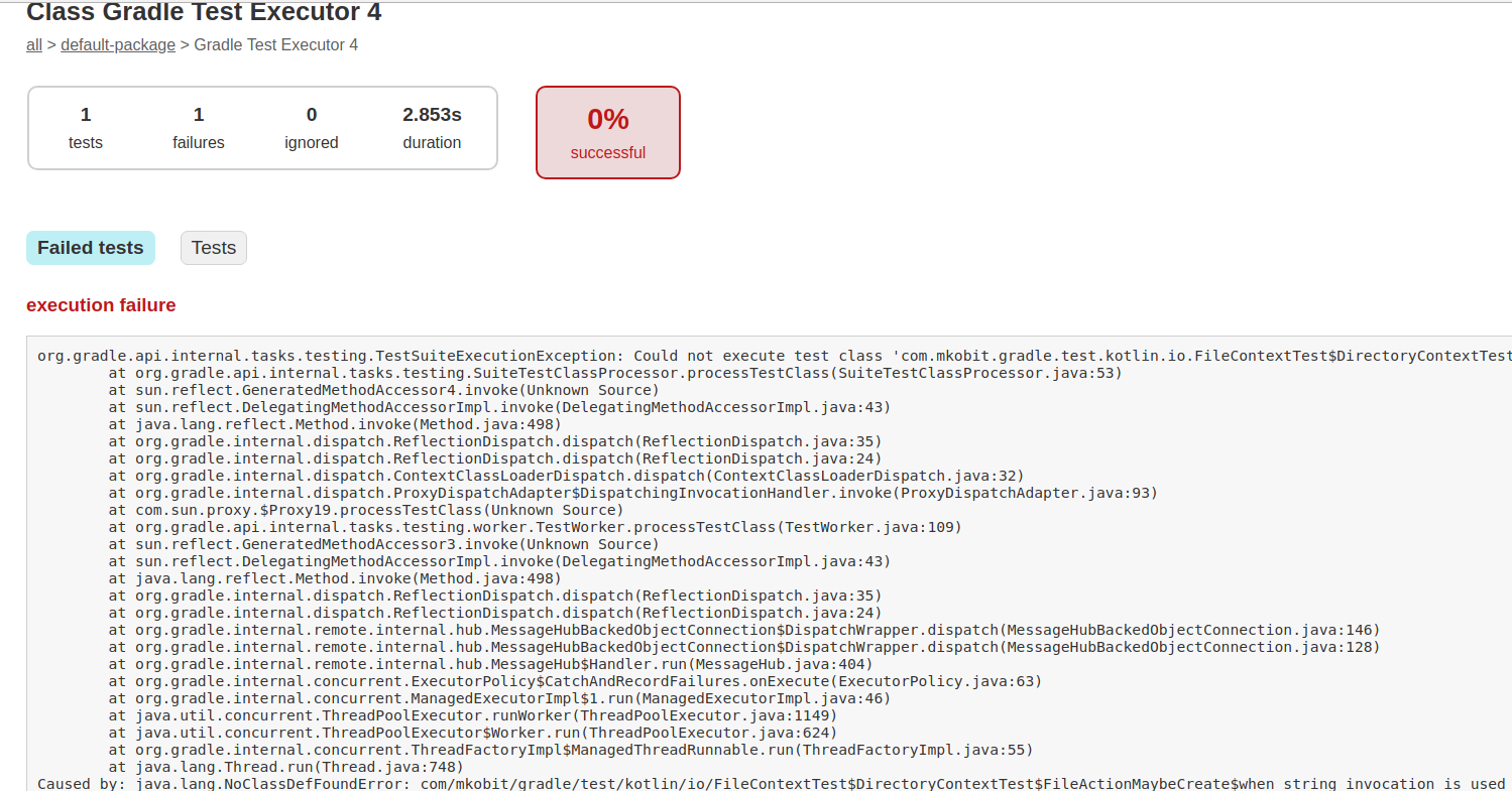 4.6 - JUnit Platform Support - "NoClassDefFoundError" from Gradle Test ...
