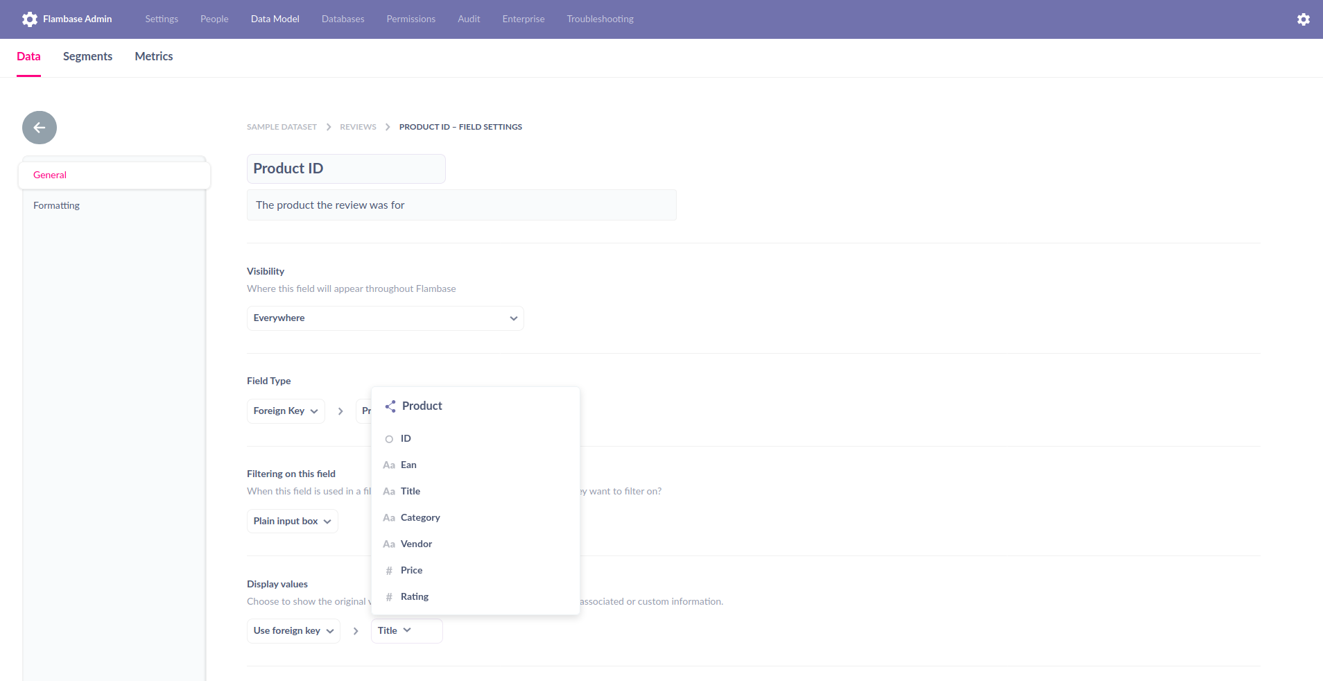 Sandboxing on tables with remapped FK (Display Values) causes query to fail · Issue #14629 ...