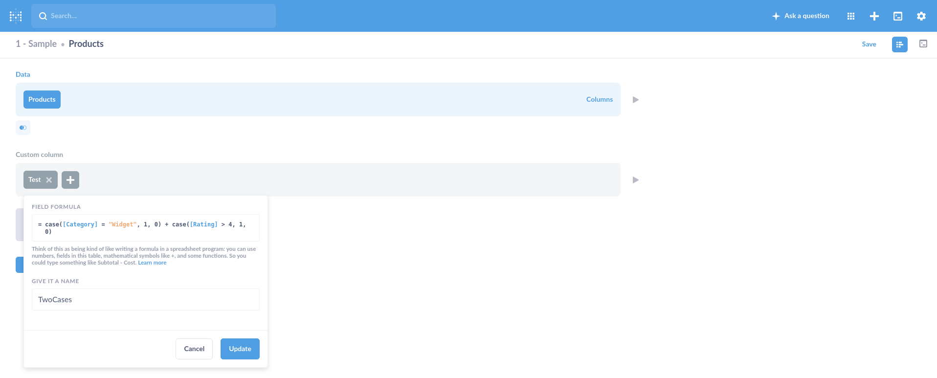 Cannot use arithmetic between two `case()` function in Custom Expression · Issue #15107 ...