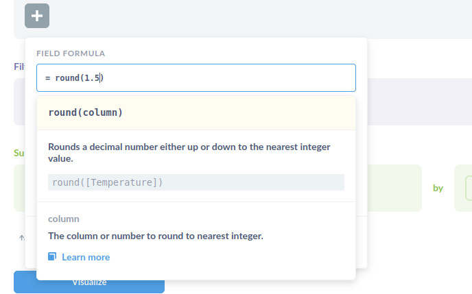 Dont Show Custom Expression Helper When Input Is Not In Focus · Issue 15891 · Metabase