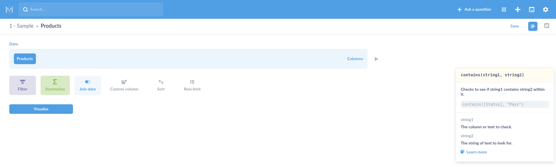 Dont Show Custom Expression Helper When Input Is Not In Focus · Issue 15891 · Metabase