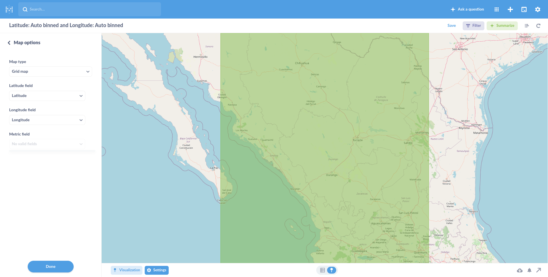 Grid map causes frontend reload or blank screen, when hovering the ...