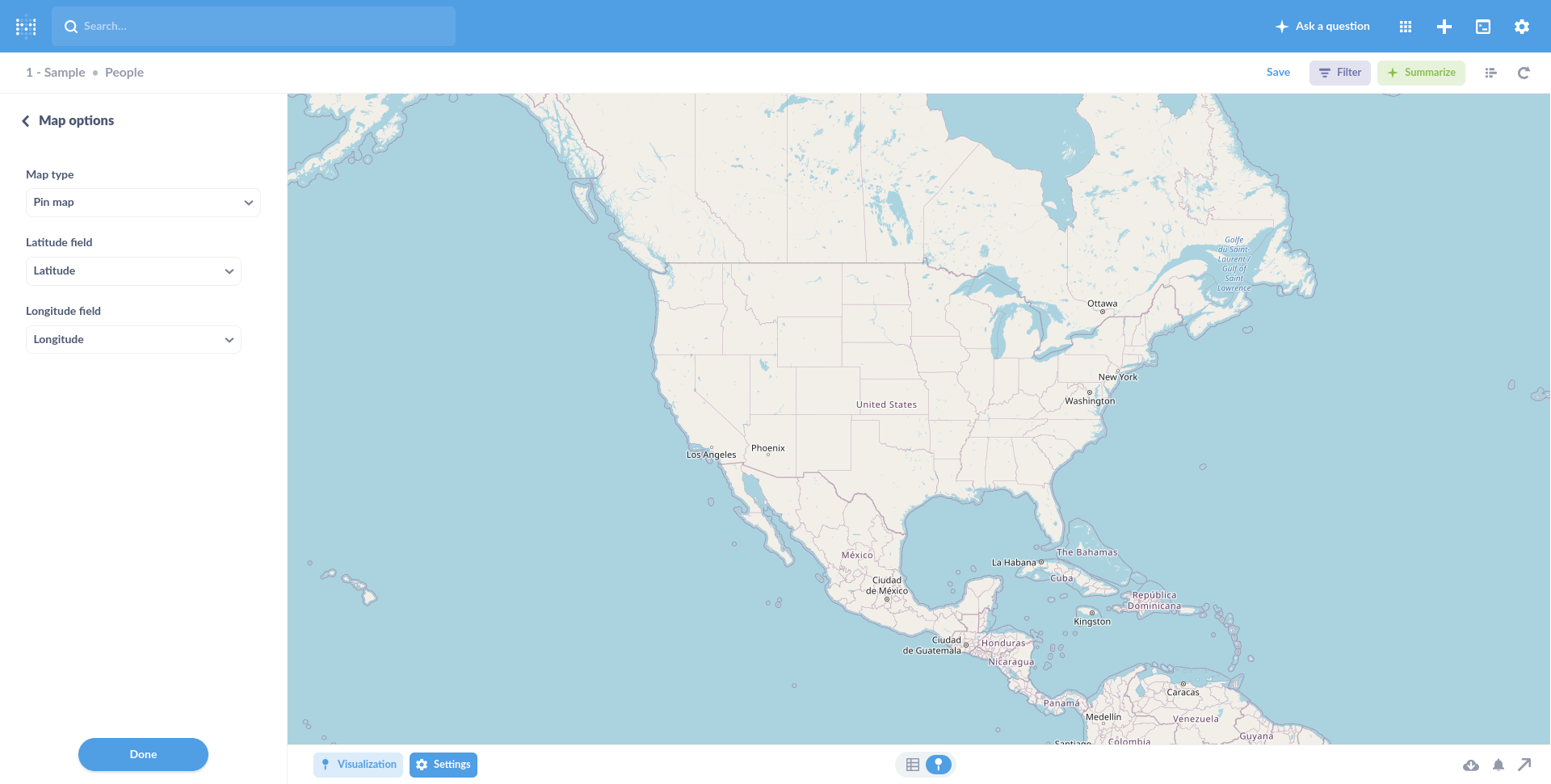 Pin map only show pins once, but it's possible to pan to the wrong direction, so it does not ...