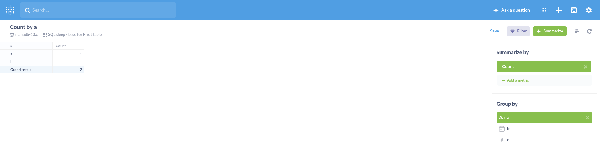 Pivot Table never uses cache · Issue #20248 · metabase/metabase · GitHub