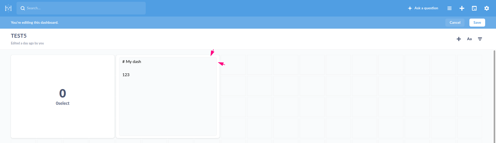 Textbox on dashboards are difficult move and missing options · Issue #22061 · metabase/metabase ...