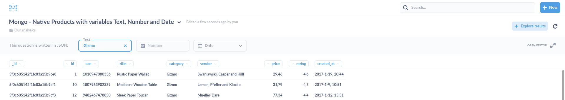 MongoDB native query with Text variable fails when used from dashboard filters · Issue #22486 ...