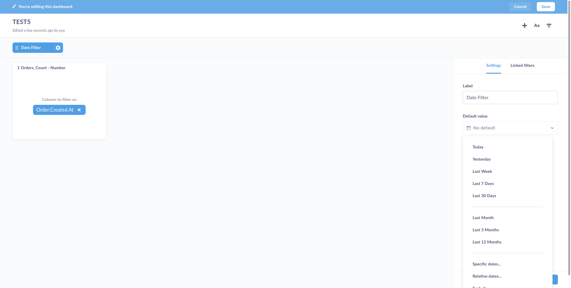 The new date filter popover overflows browser viewport · Issue #22681 · metabase/metabase · GitHub
