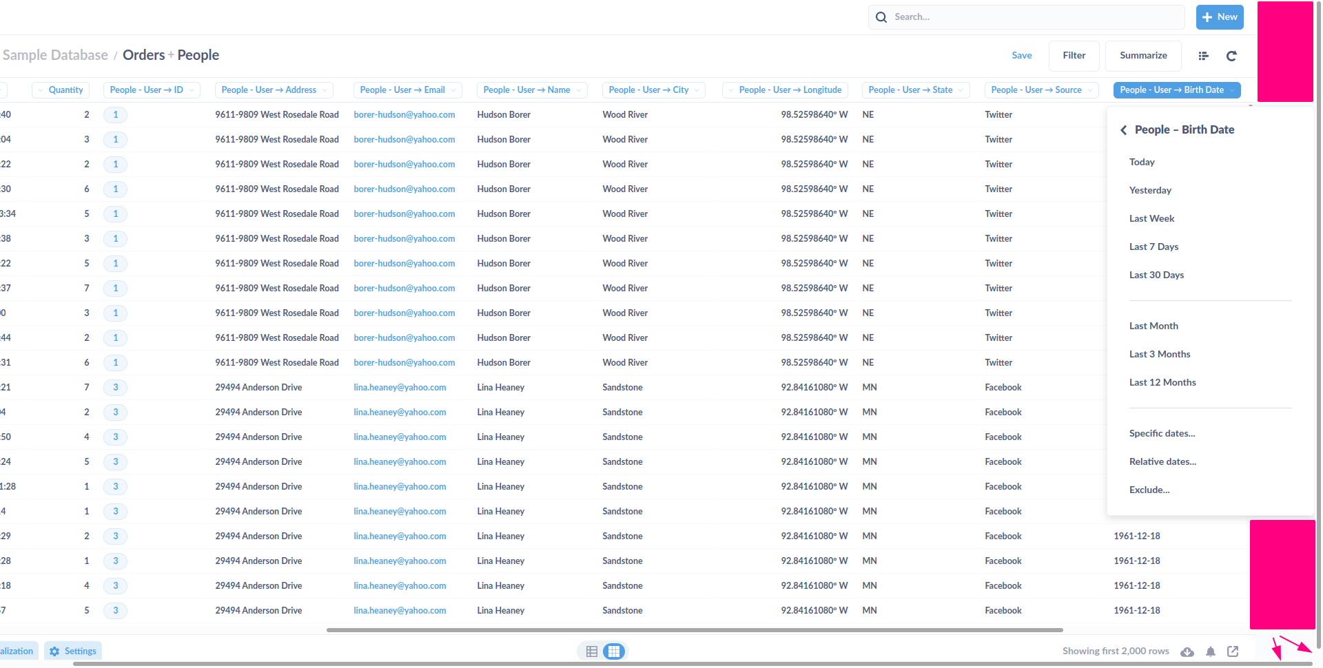 The new date filter popover overflows browser viewport · Issue #22681 · metabase/metabase · GitHub