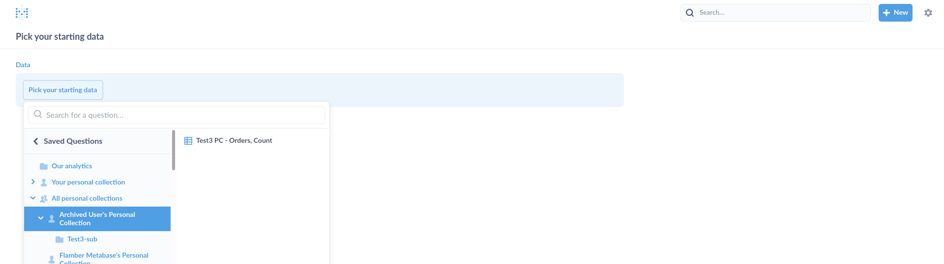 Deactivating Users Does Not Archive Their Personal Collection · Issue 25830 · Metabasemetabase