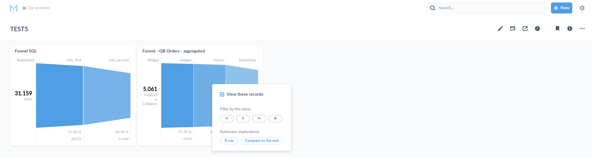 Click Behavior not working for Funnel · Issue #26051 · metabase/metabase · GitHub