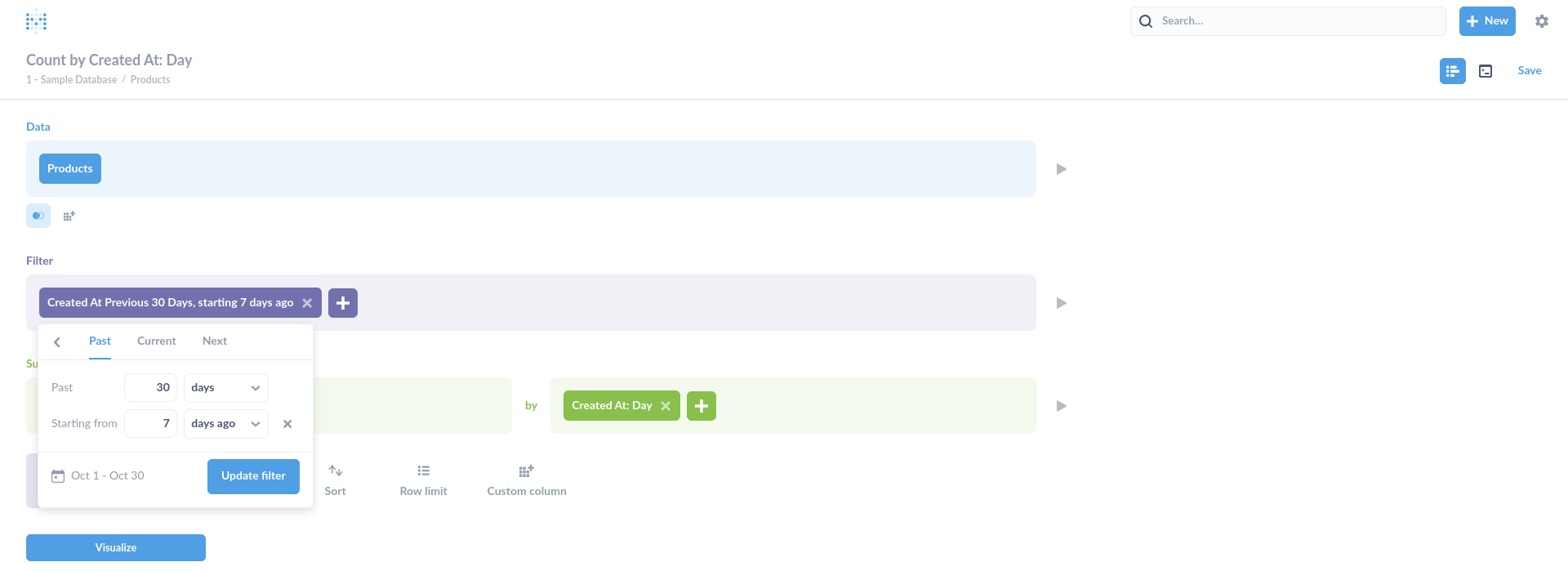 GUI time period selector can cause blank screen under some ...