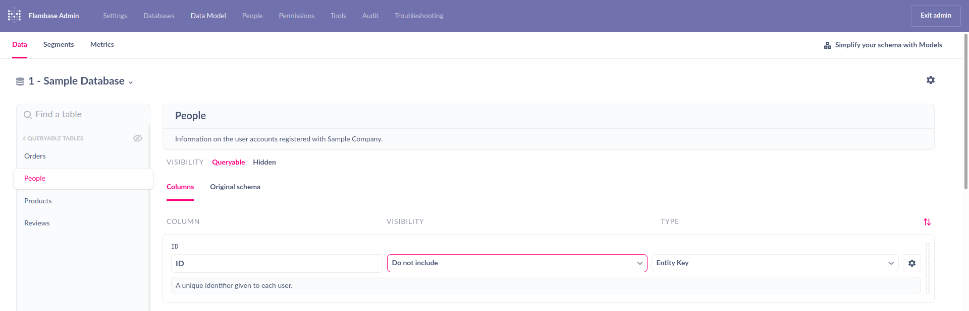 Sandboxing permissions dialog not showing fields that is set to "Do not ...