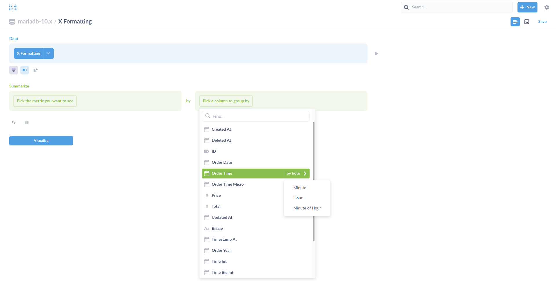 Avoid showing time granularity options for `DATE` columns · Issue #27362 · metabase/metabase ...