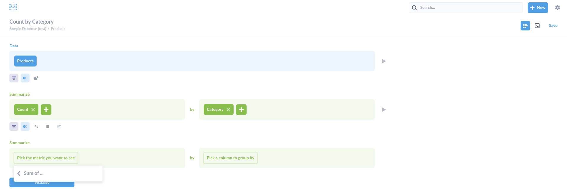 Cannot select fields for double aggregated metrics, and existing sections gets removed on change ...