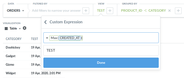 Feature Request: Most Recent Filter · Issue #6280 · metabase/metabase · GitHub