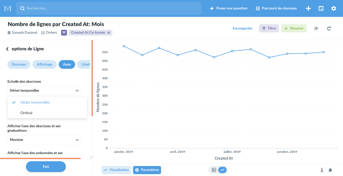 Timeseries tick labels are always in English even when interface is another langage · Issue ...