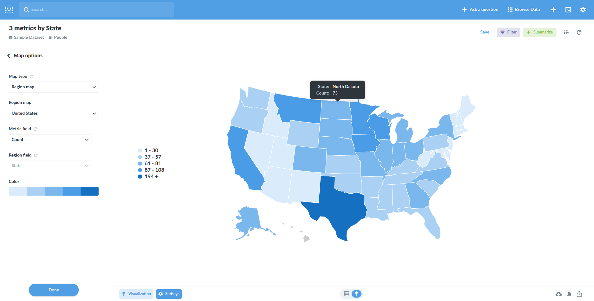 Show multiple metrics in tooltip when hovering on region map · Issue #12308 · metabase/metabase ...