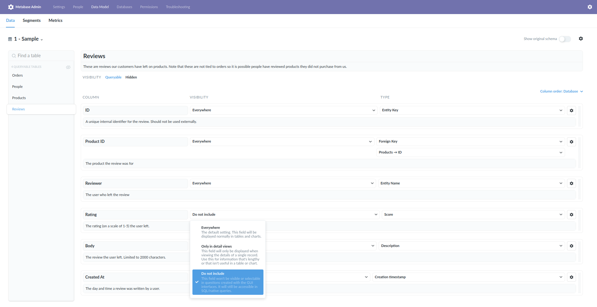 Missing aggregate functions after joining tables (1st table has limited aggregate possibilities ...