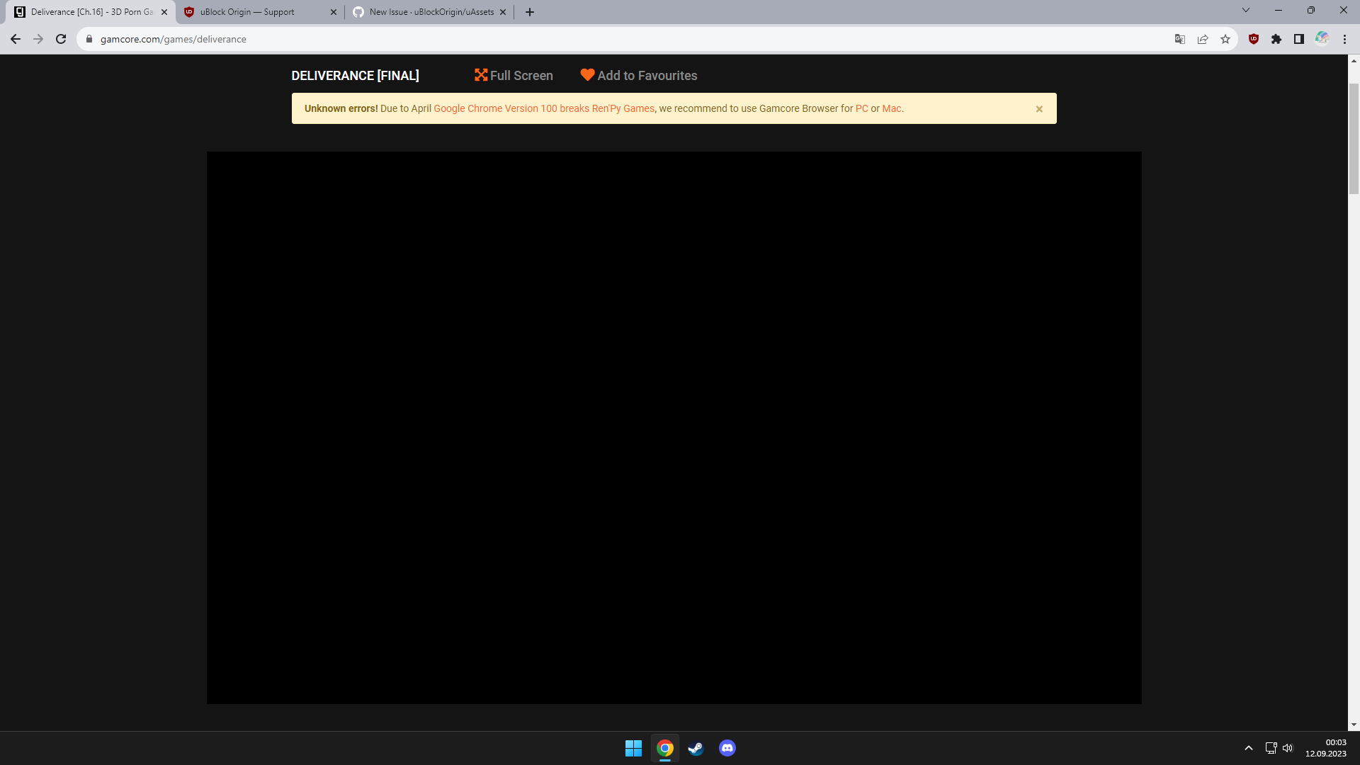 [nsfw] gamcore.com: breakage · Issue #19702 · uBlockOrigin/uAssets · GitHub