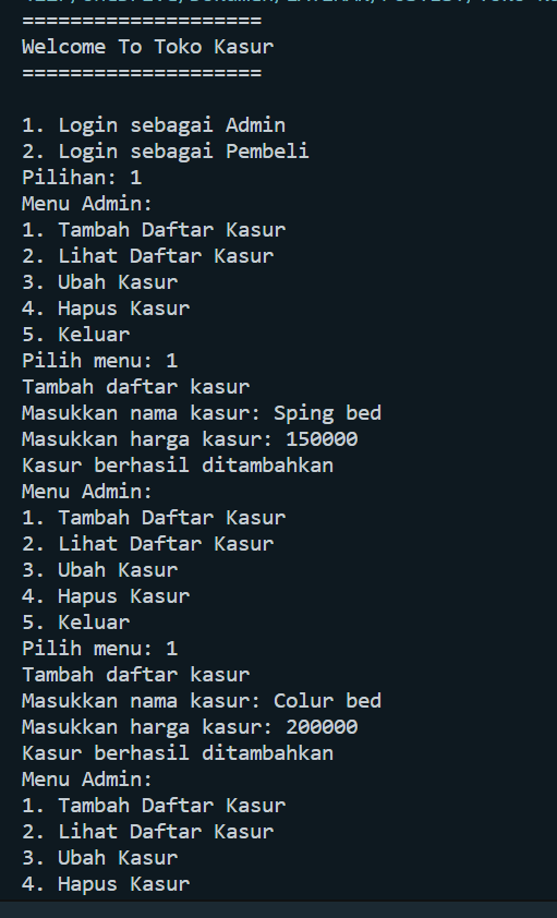 GitHub - trirahayusepti28/Toko_kasur