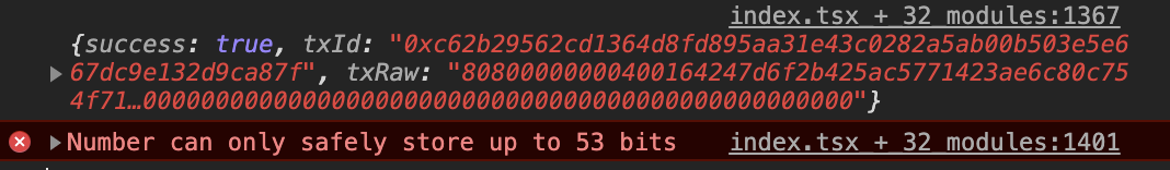 Failed to load resource: net::ERR_NETWORK_CHANGED asyncToGenerator.js - Transaction is still ...