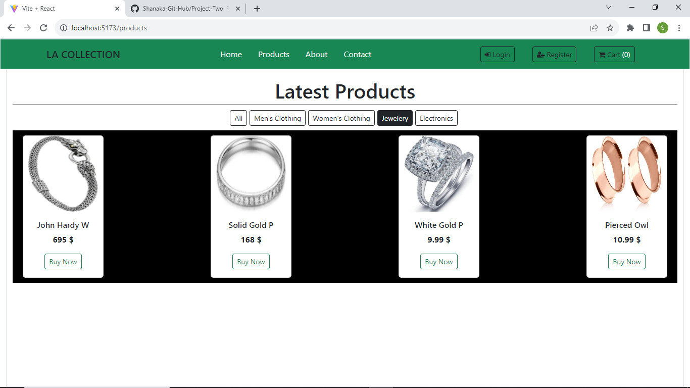 GitHub - Shanaka-Git-Hub/Project-Two: React App Two E-Commerce