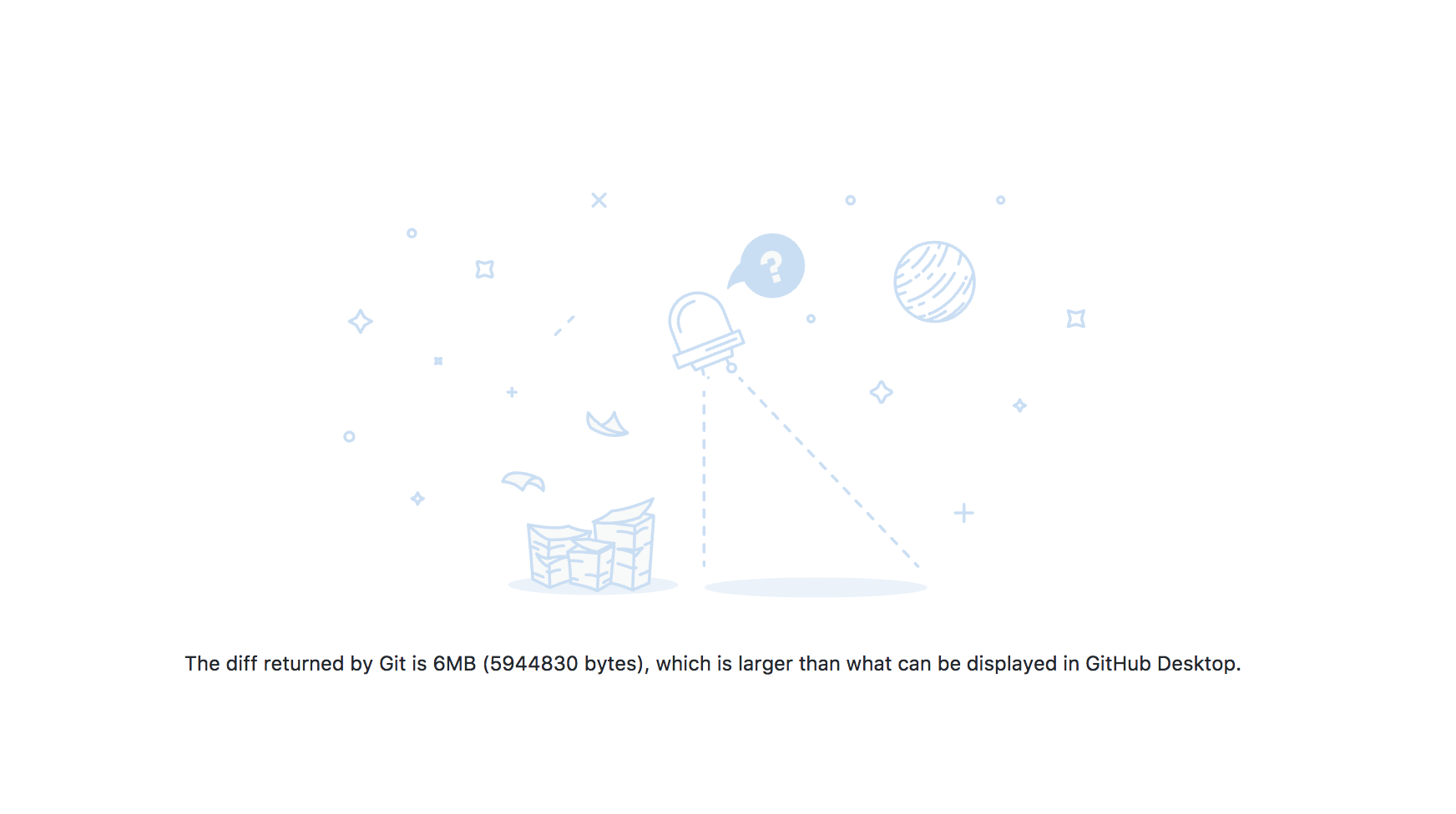 introduce some soft limits around diff rendering · Issue #2596 · desktop/desktop · GitHub