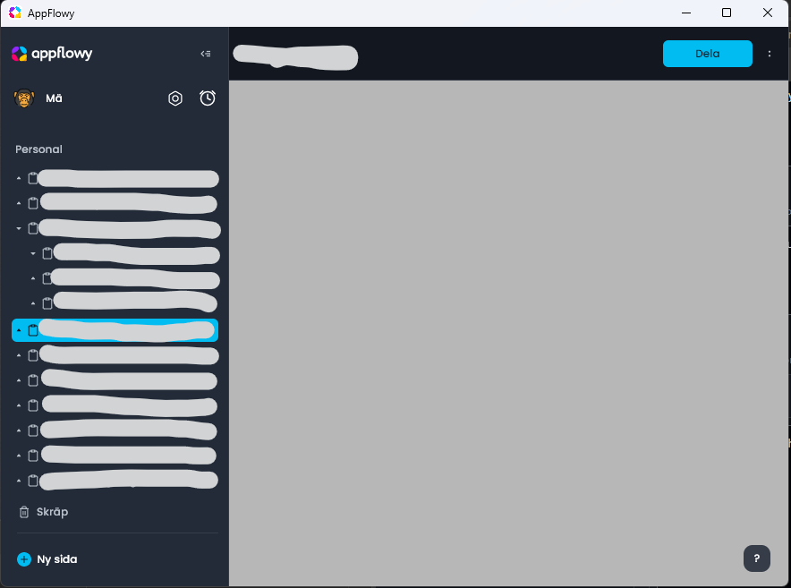 [Bug] pages show as empty gray · Issue #3757 · AppFlowy-IO/AppFlowy · GitHub
