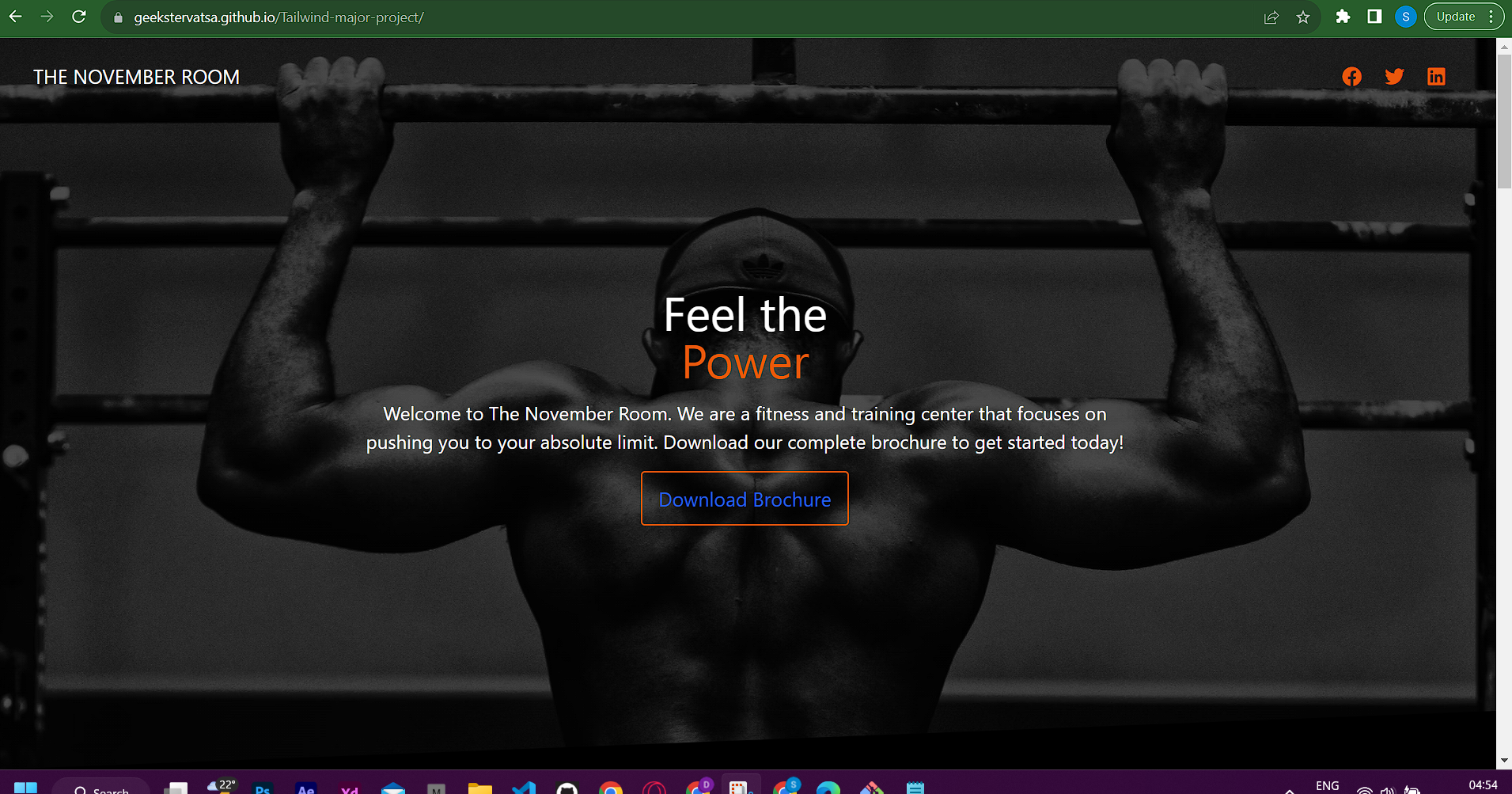 GitHub - GeeksterVatsa/Tailwind-major-project