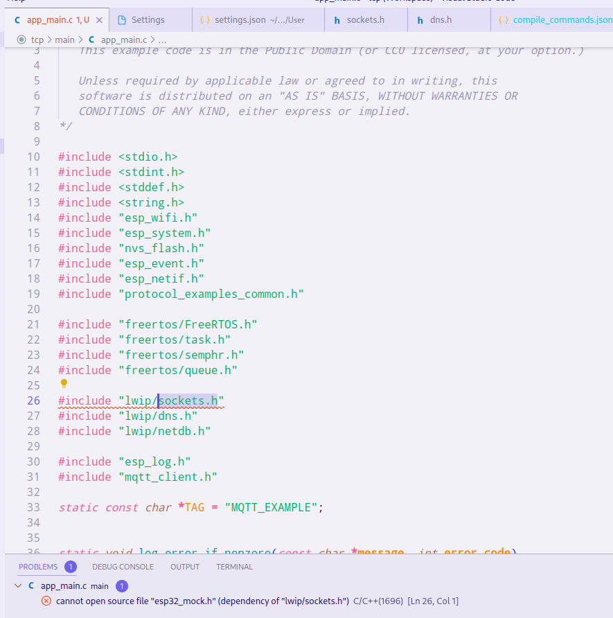 Ifdef Linux Should Not Be Used To Load Esp32mockh Idfgh 9435 · Issue 10802