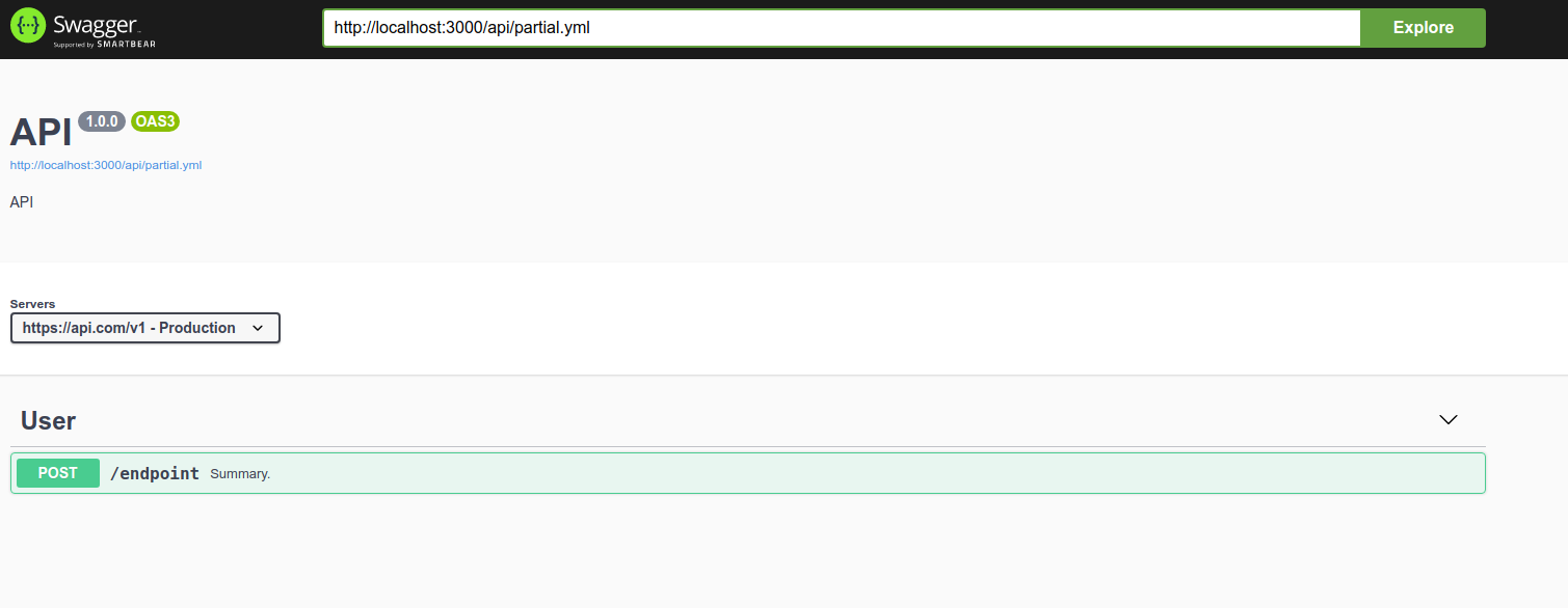 Models Sections Are Not Rendered If Yaml File Uses Externally Ref · Issue 5318 · Swagger Api