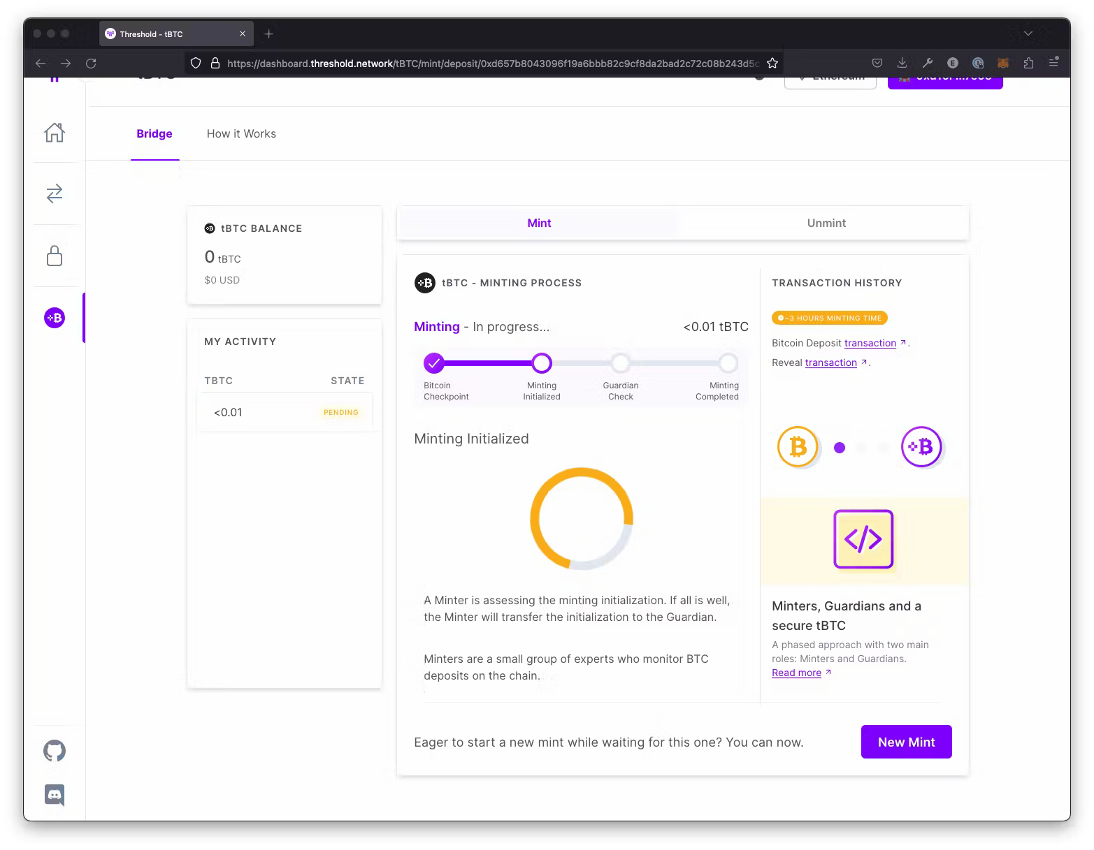 Text / copy edits for the minting dapp · Issue #503 · threshold-network/token-dashboard · GitHub