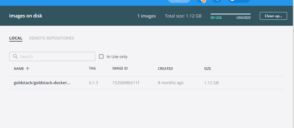 Reduce size of default docker image · Issue #23 · goldstack/goldstack · GitHub
