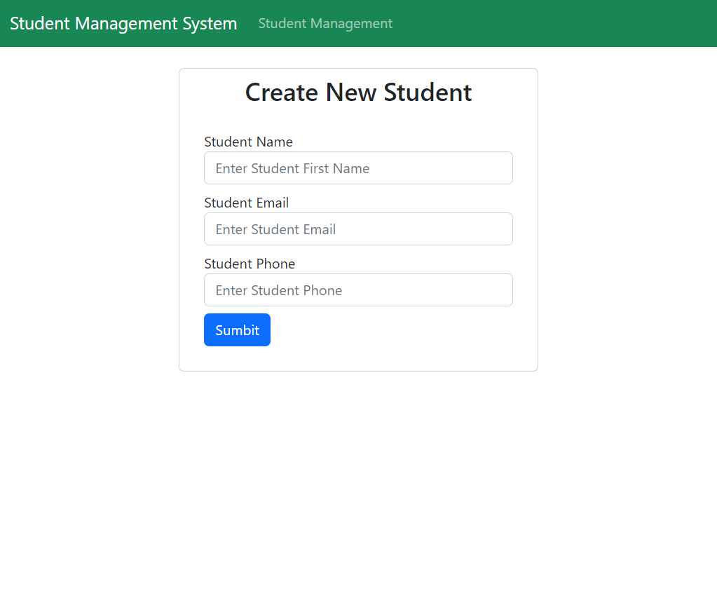 GitHub - bissuas/studentCRUD: Simple Student Management system with ... GitHub - bissuas/studentCRUD: Simple Student Management system with ...
