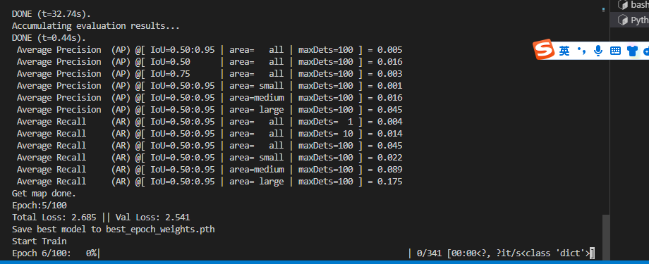 为什么训练到第六轮停止训练了 · Issue 58 · Bubbliiiingcenternet Pytorch · Github