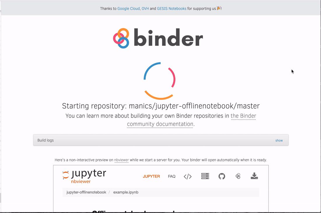 Browser backed storage of notebook contents · Issue #1007 · jupyterhub/binderhub · GitHub