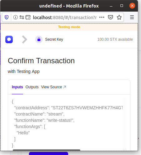 Confirm button for transaction signing not visible · Issue #302 · leather-io/extension · GitHub