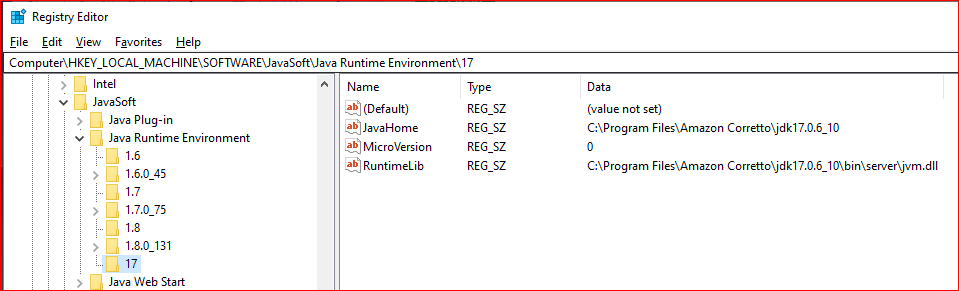 Cannot start since version 22.3.4_microsoftstore (Wrong JRE PATH ...
