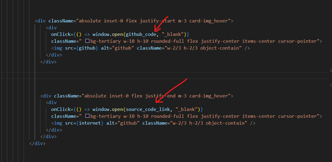 falling to have two links. one that Leeds to my GITHUB and another to my PROJECT. · Issue #116 ...