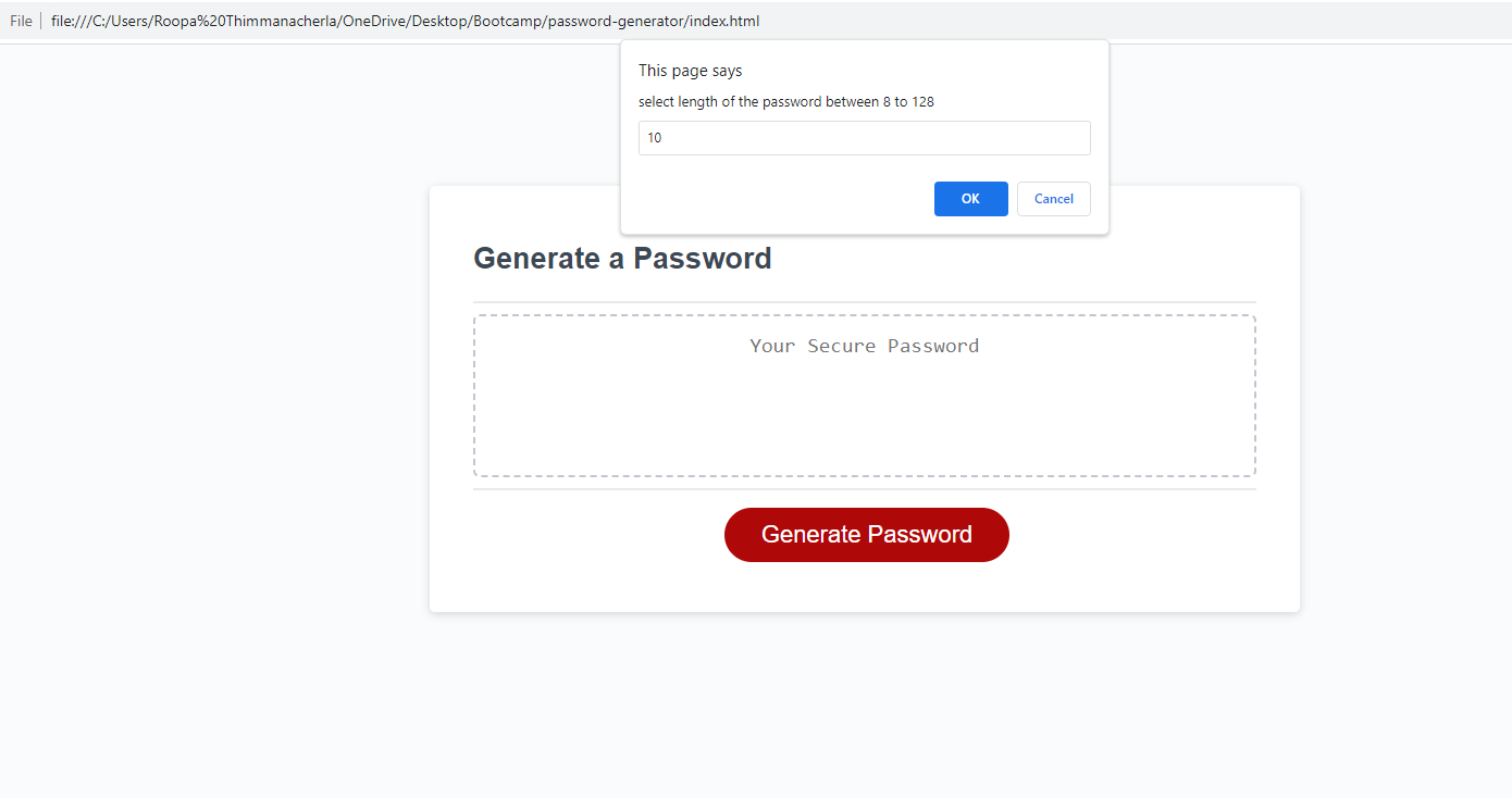 GitHub - RoopaThimmanacherla/generate-password: Randomly generate a ...